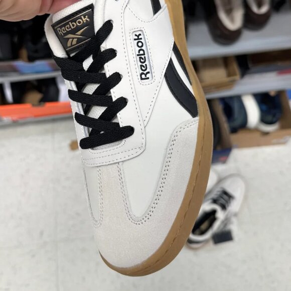 Reebok | Shoes | New Reebok Leather Forte Lounger Retro Sneakers Whiteblackgold For Women 462t ...